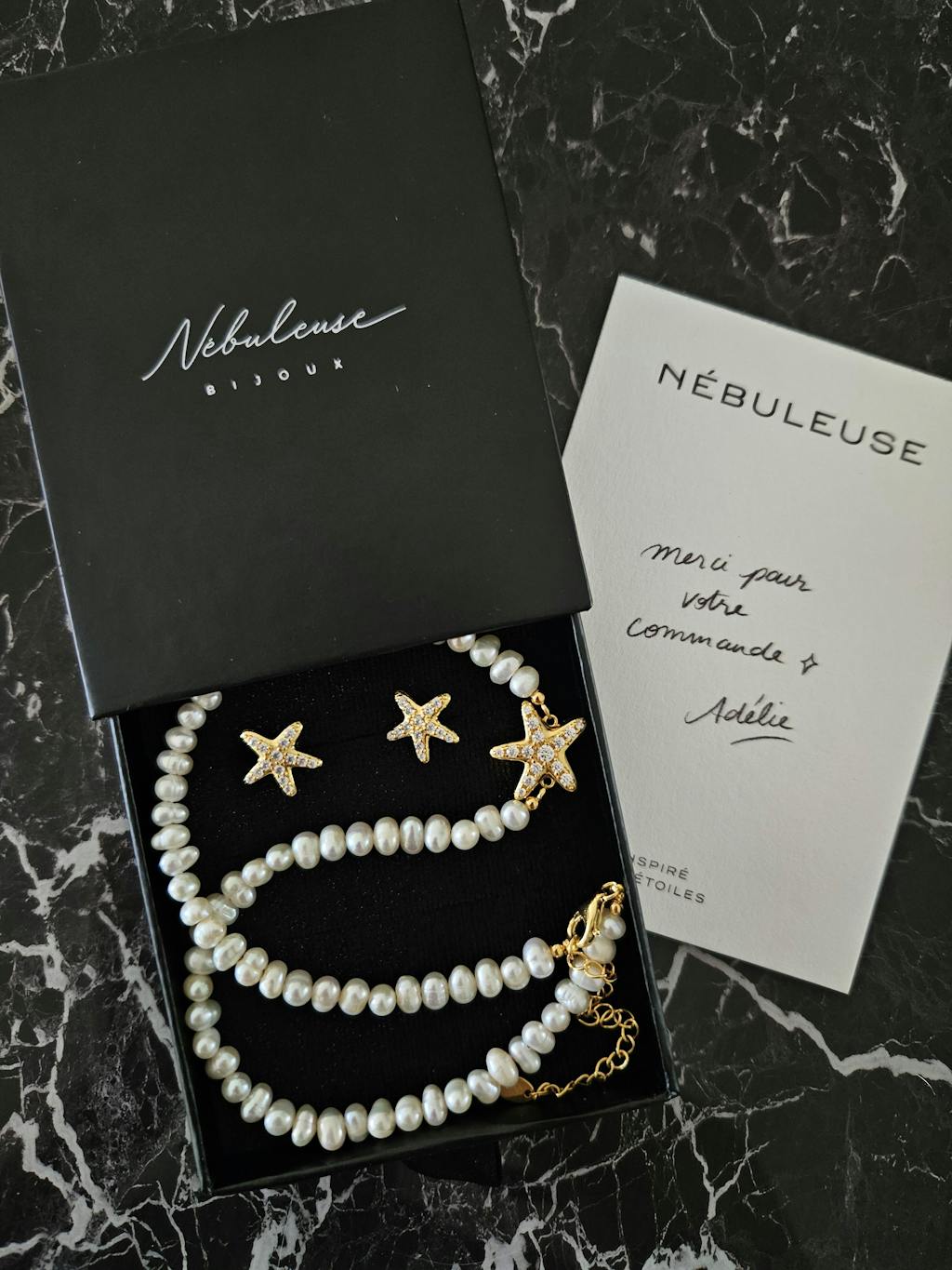 Collier Ariel - Argent fin - Nébuleuse Bijoux