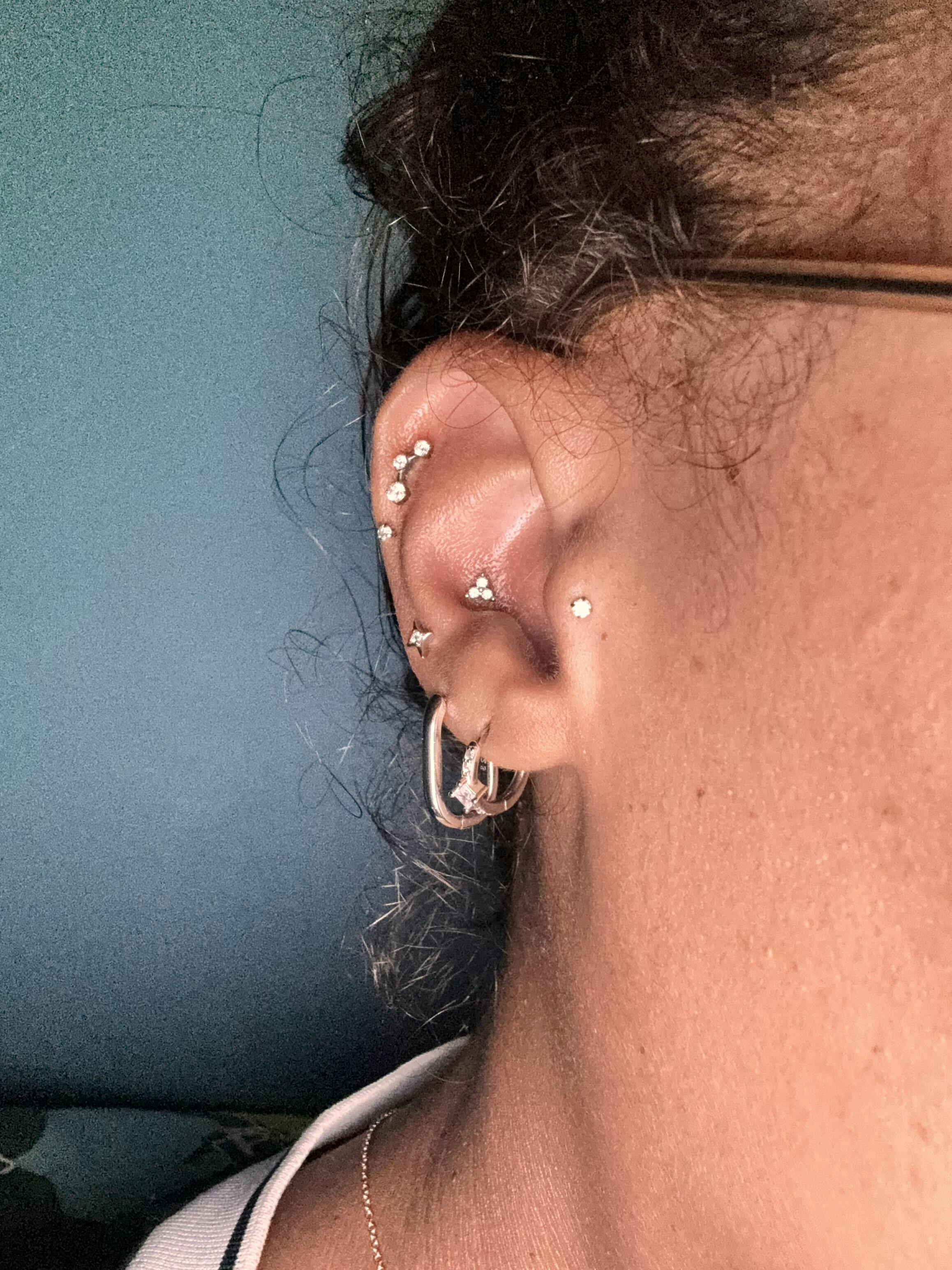 Barre Orion Titane - Piercing Titane - Nébuleuse Bijoux