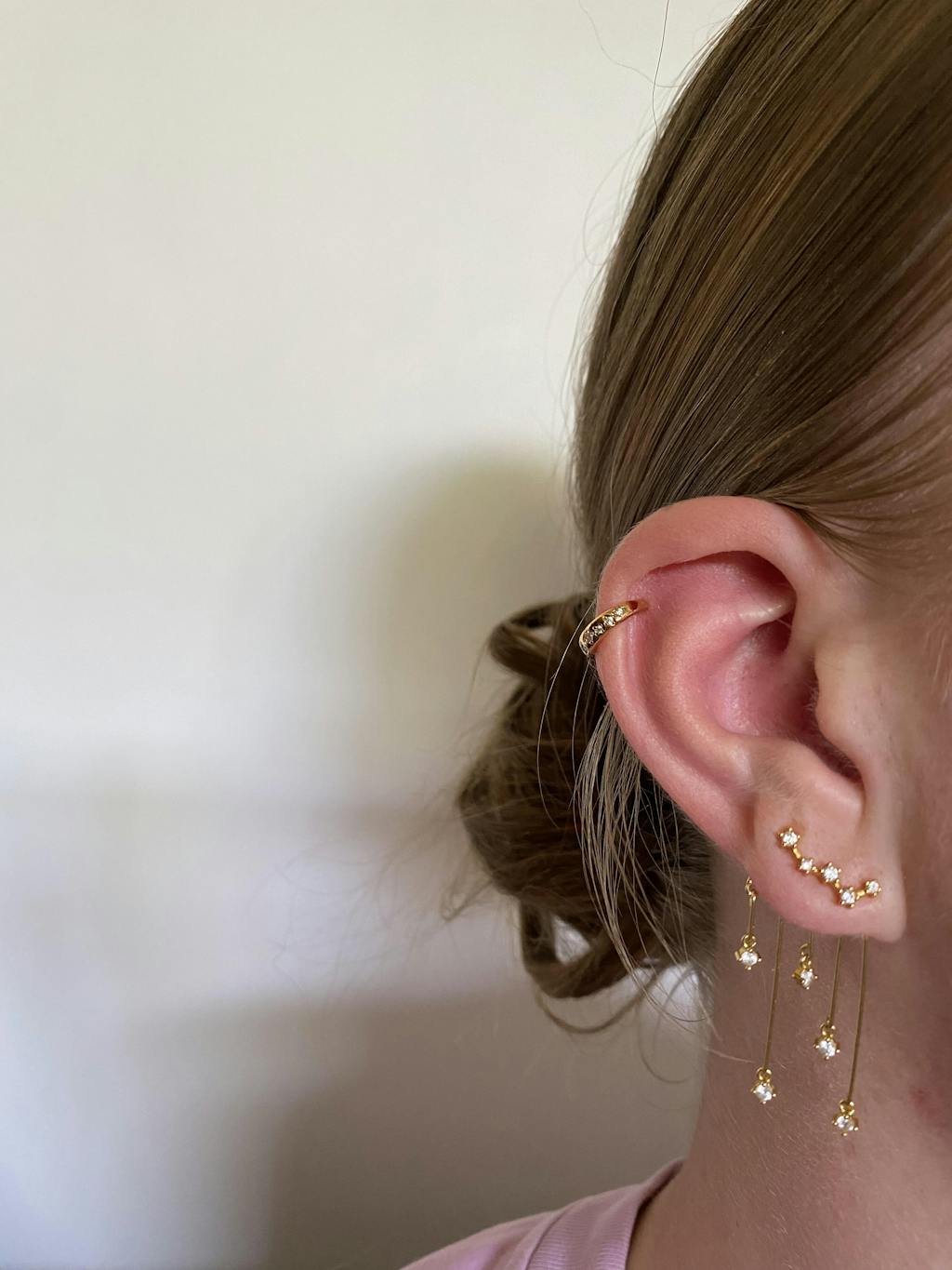 Piercing Oreille Constellation Cassiopée - Nébuleuse Bijoux