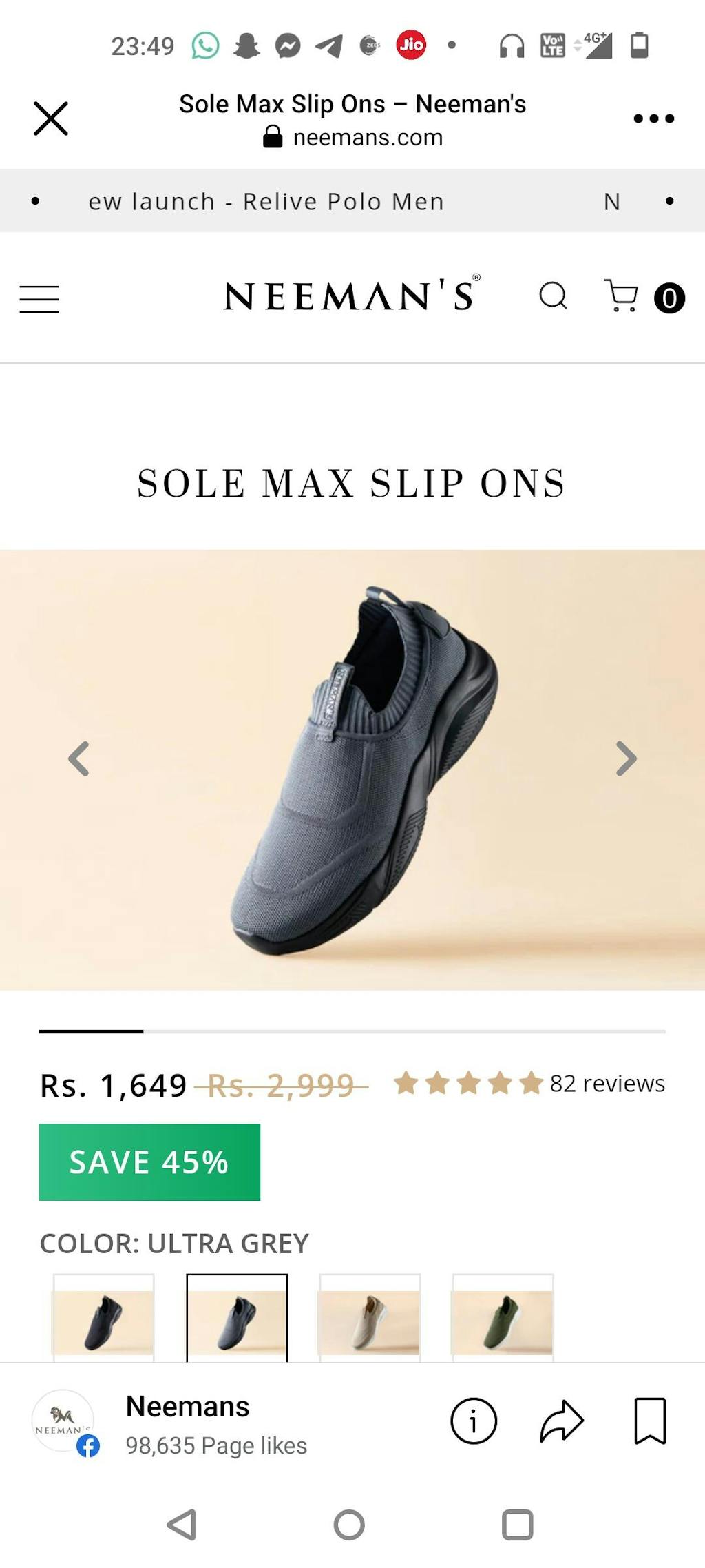 Sole Max Slip Ons – Neeman's