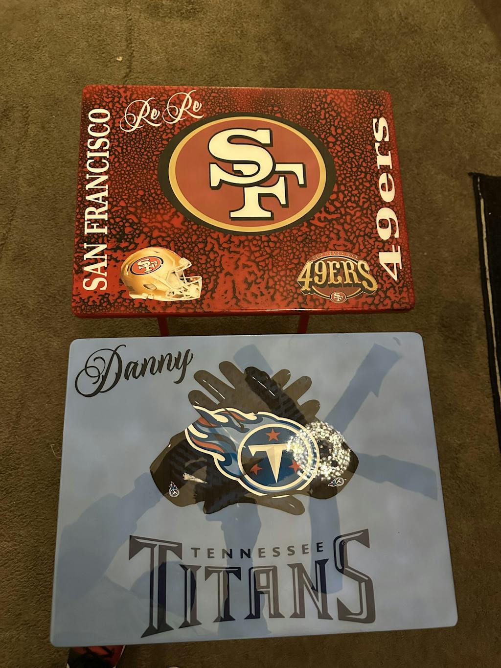 49ers Vertical Wording 3 logo design – Neighborhood Printing