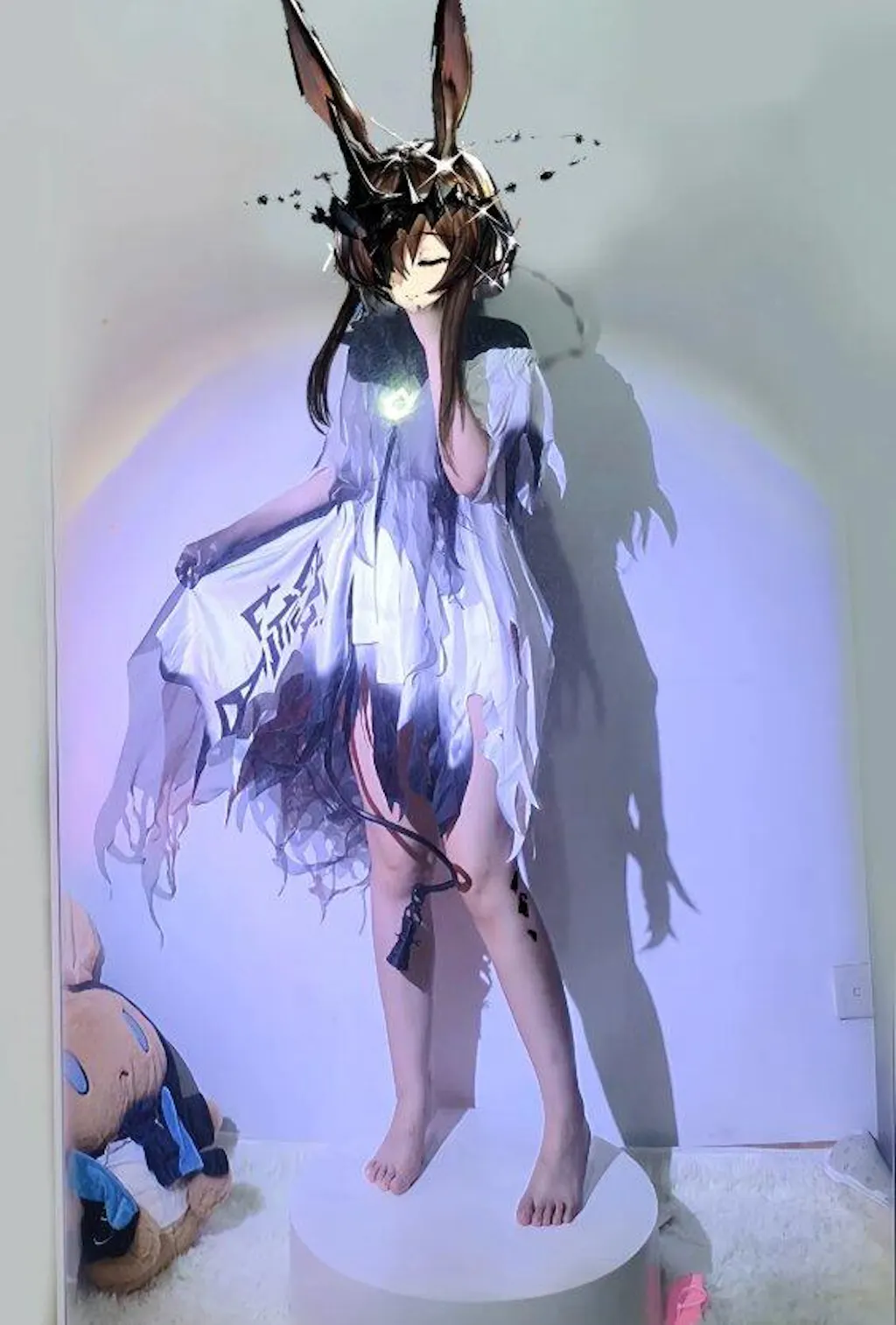 【Nekocos】Game Arknights Cosplay Amiya Cosplay Costume Premium Edition