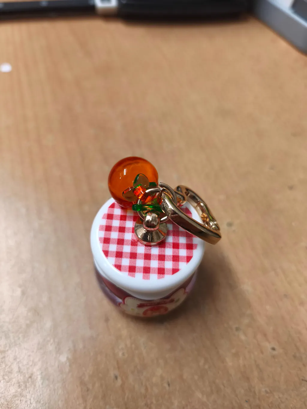 Fruit Jam Lip Gloss Keychain – Nekoyanin