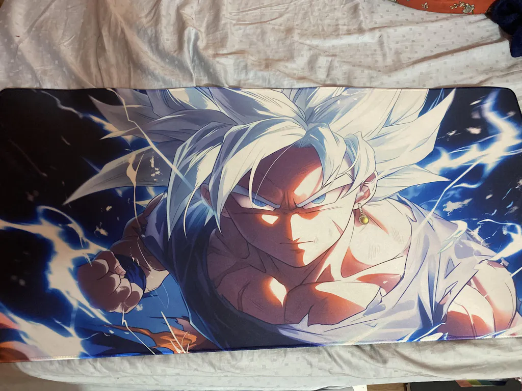 Angry Goku UI Deskmat – NerdGear