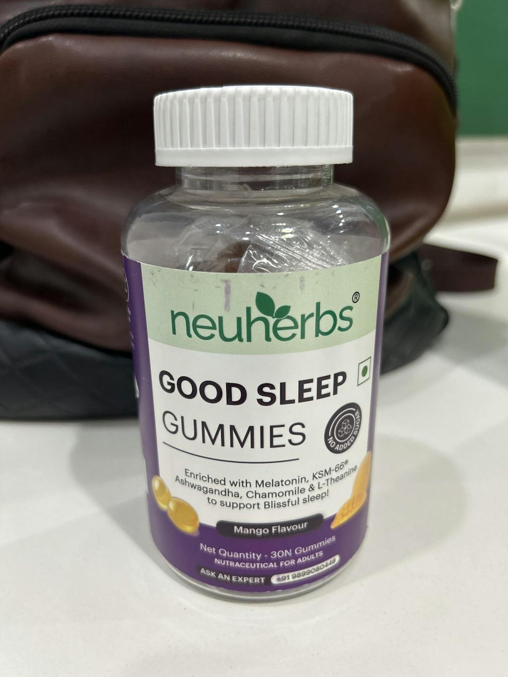 30 Melatonin Sleep Gummies (Mango Flavor) For Blissful Sleep