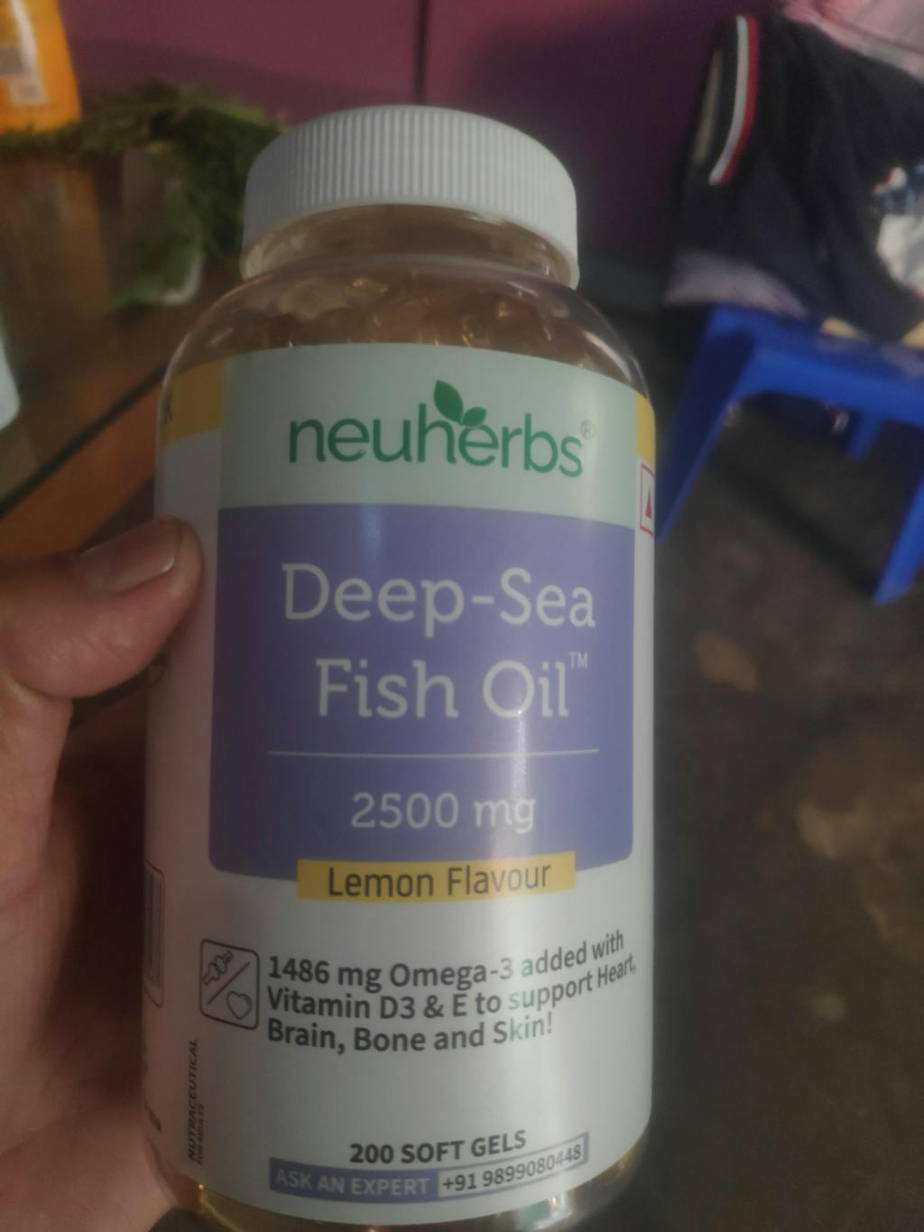 Buy Omega 3 Deep Sea Fish Oil Capsules & Tablets Online– Neuherbs