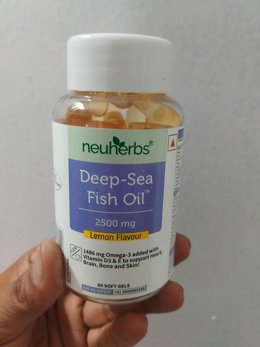 Buy Omega 3 Deep Sea Fish Oil Capsules & Tablets Online– Neuherbs