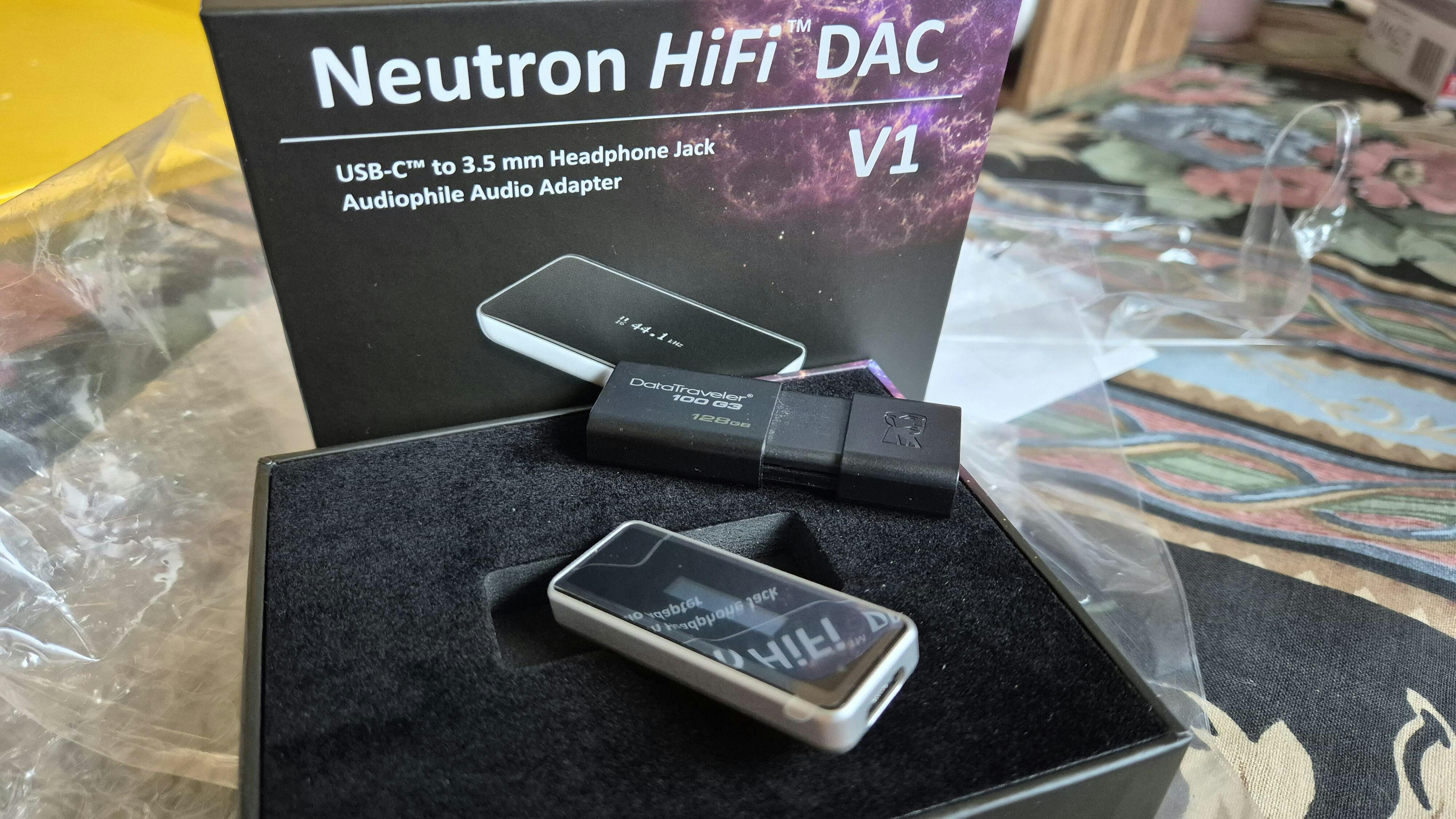Neutron HiFi™ DAC V1 | Portable USB DAC and Preamp with DSP (PEQ, Cros – Neutron Code Limited