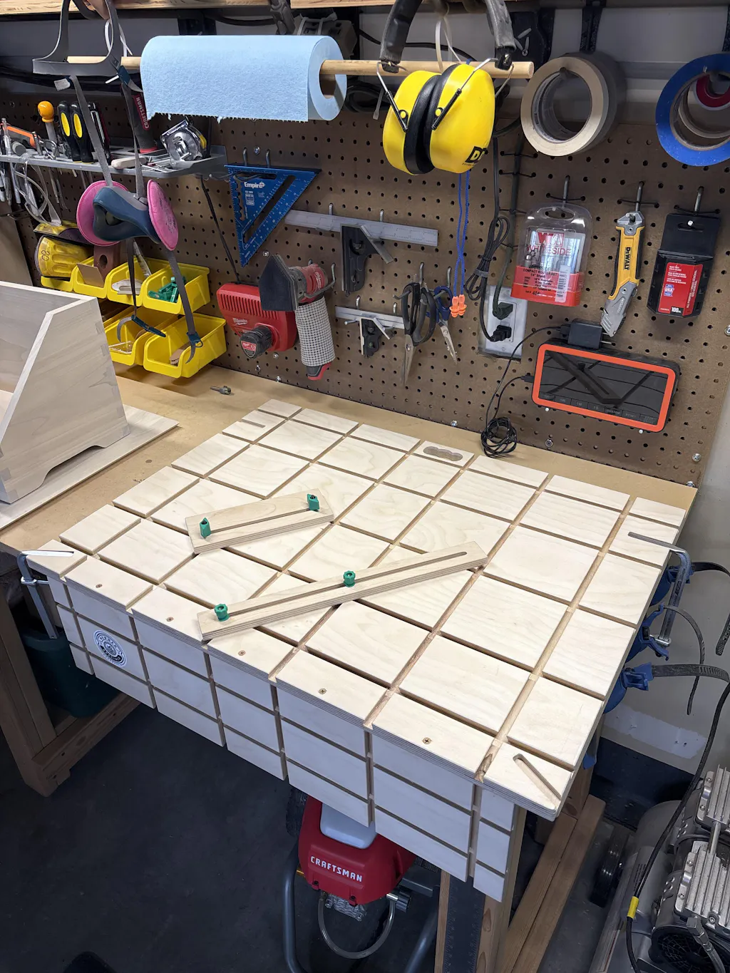 BenchTopper clamping jig for use with MatchFit dovetail clamps – Newman ...