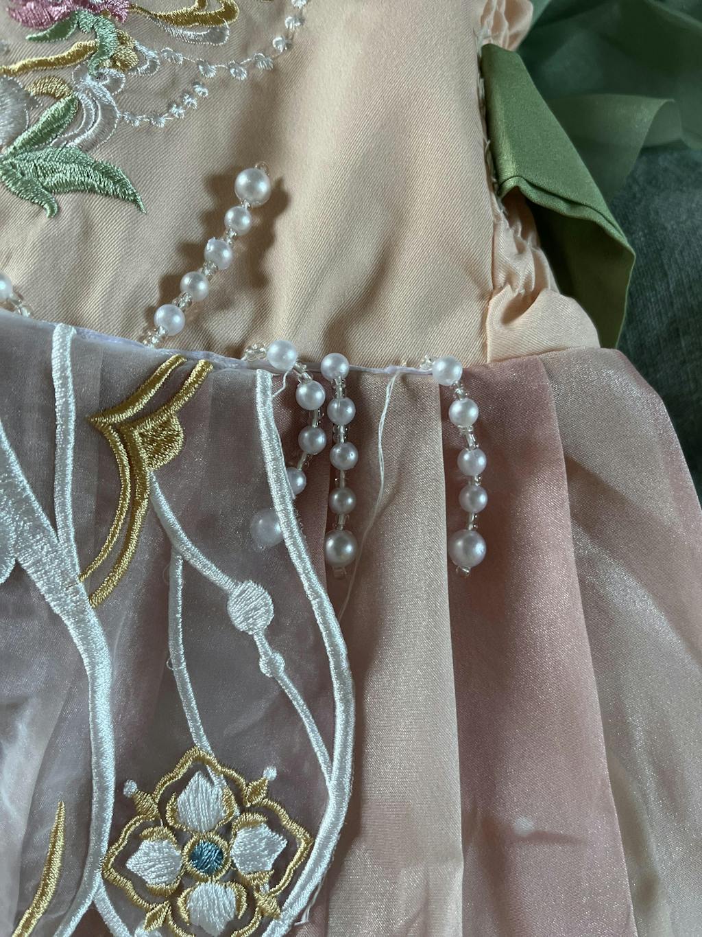 Flower Poem | 3-Piece Tang Pink Hanfu (花语辞) – NewMoonDance