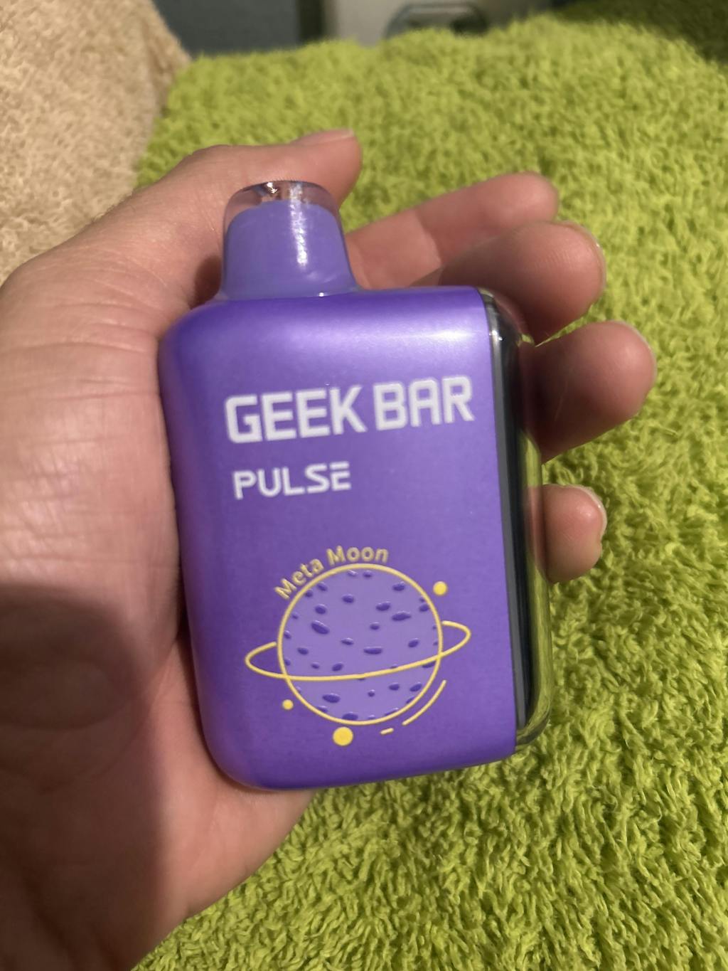 Pink and Blue Geek Bar Pulse X 25000 Meteor Edition Disposable Vape ...