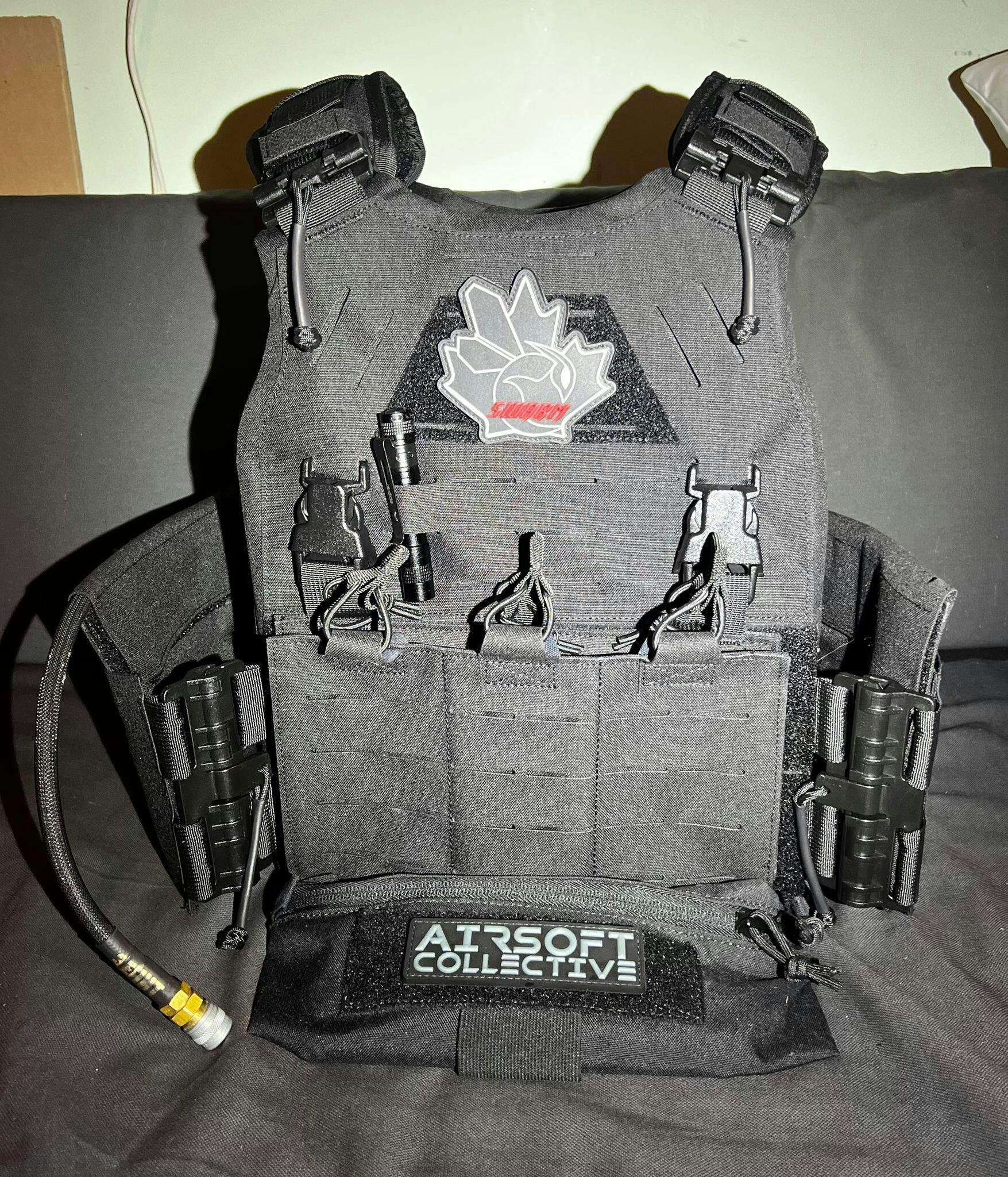 NFSTRIKE TACOWL ALFA Tactical Quick Release Vest with Molle Webbing ...
