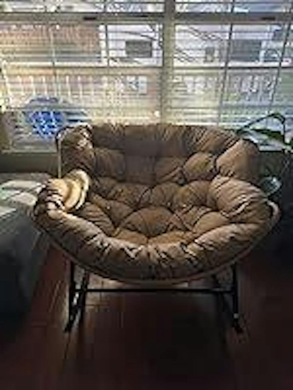 NICESOUL Outdoor Oversized Papasan Rocking Chair – Nicesoul Furniture