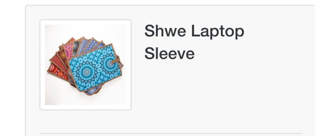 Shwe Laptop Sleeve