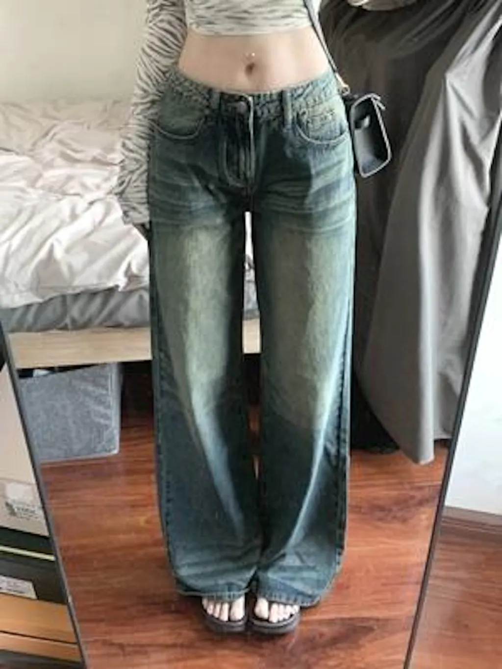 Sandblast Straight Fit Jeans