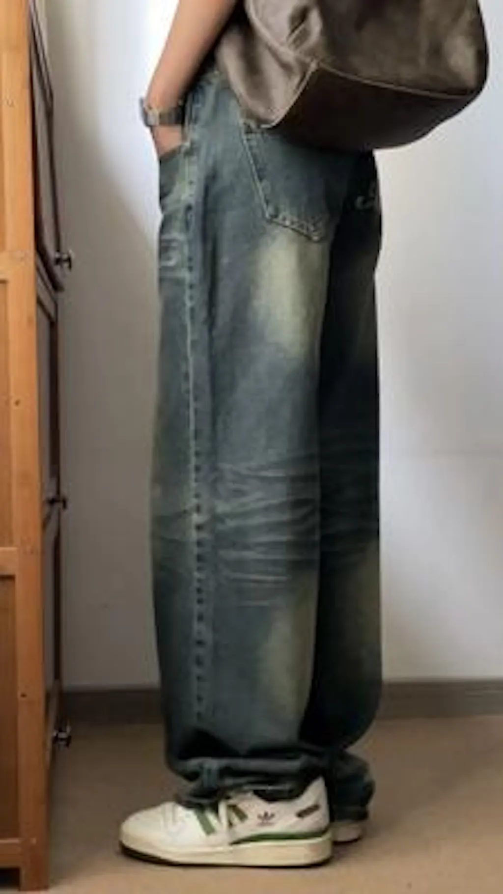Sandblast Straight Fit Jeans