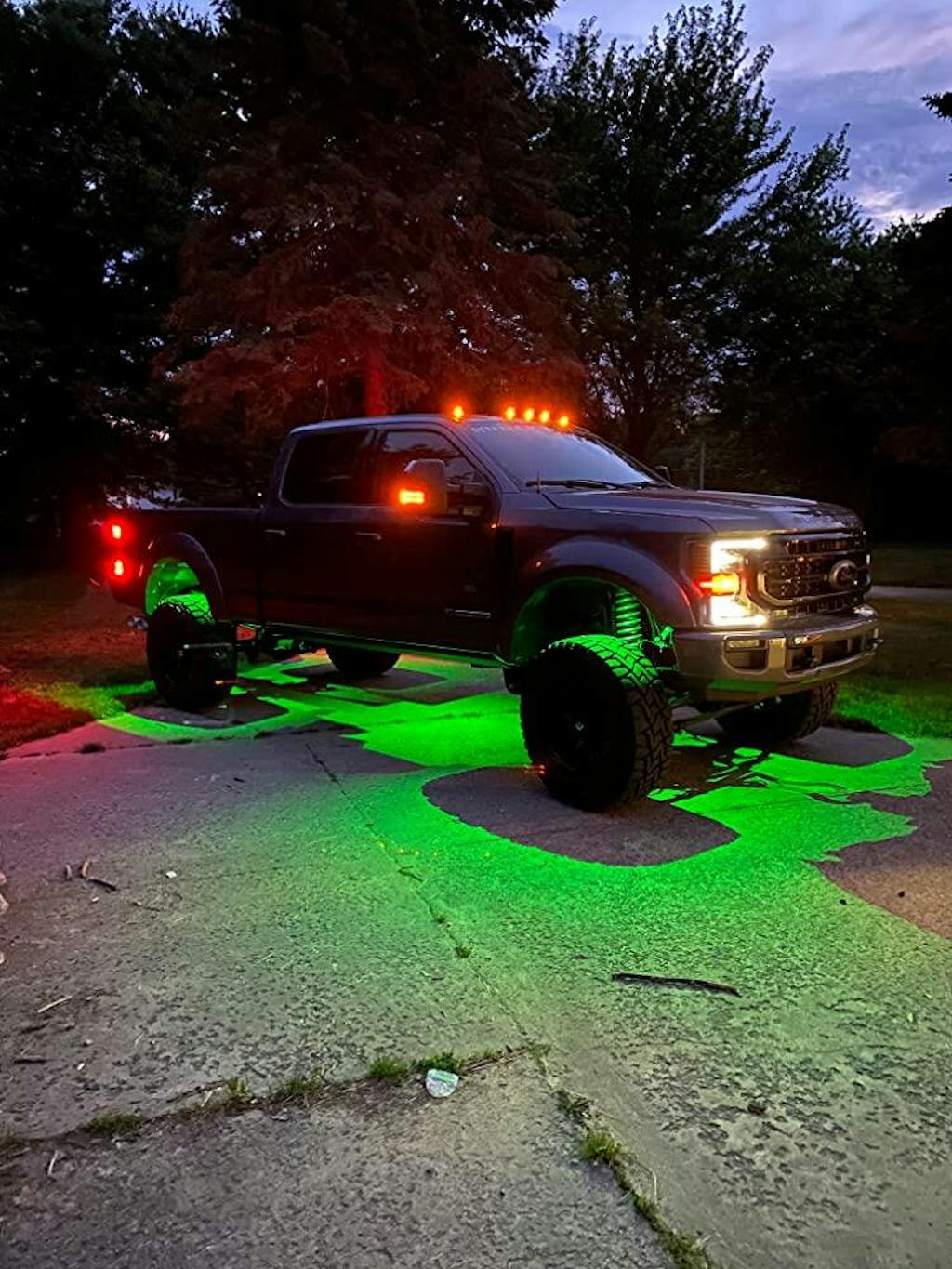 LED RGB Rock Lights Bluetooth Underglow Multicolor Neon (8 Pods) – Nilight