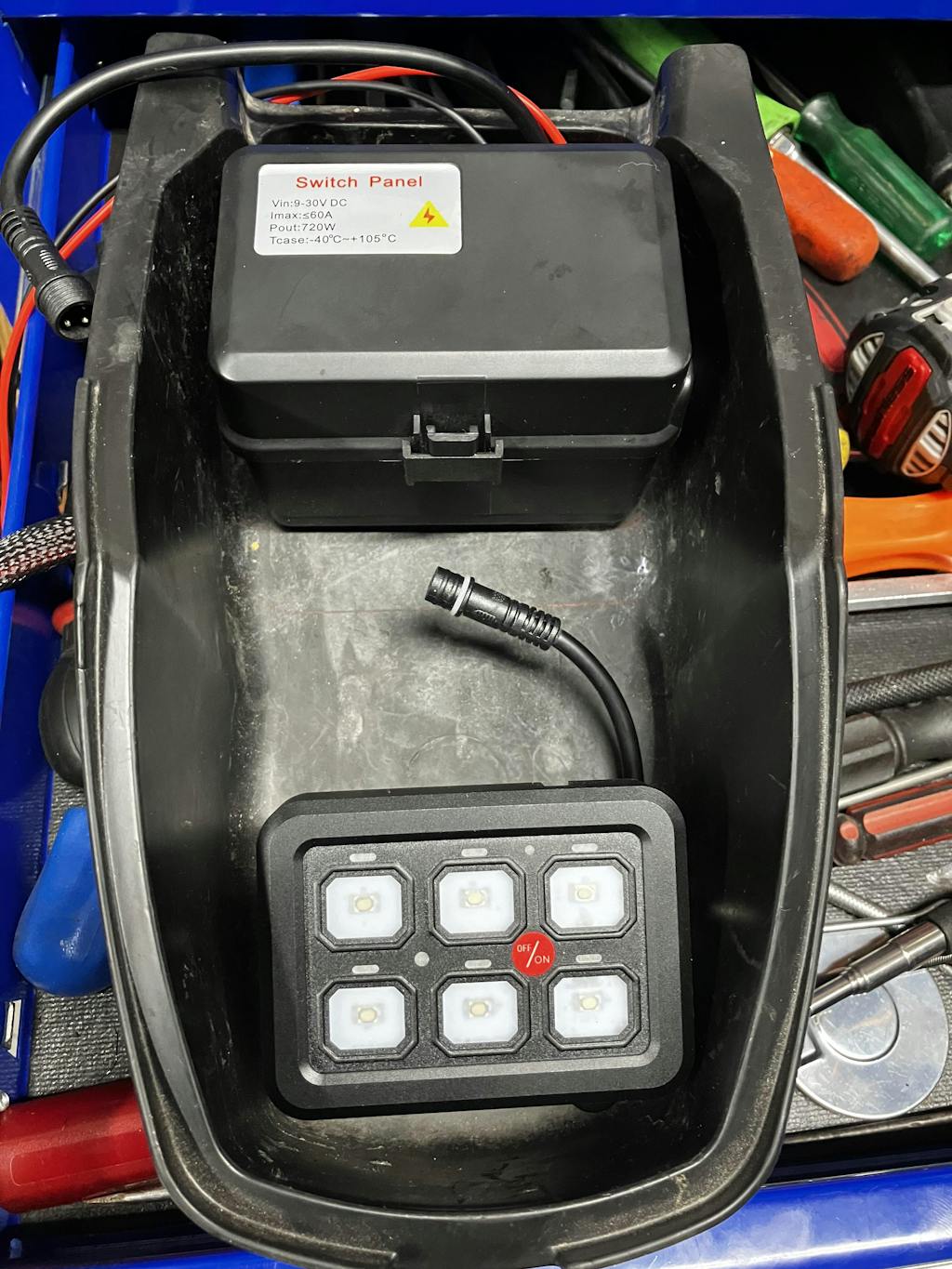 6Gang Multifunction Green Rocker Switch Panel System – Nilight