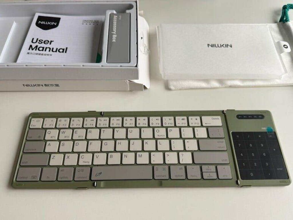 Nillkin Cube Pocket Foldable Bluetooth Keyboard with Touchpad