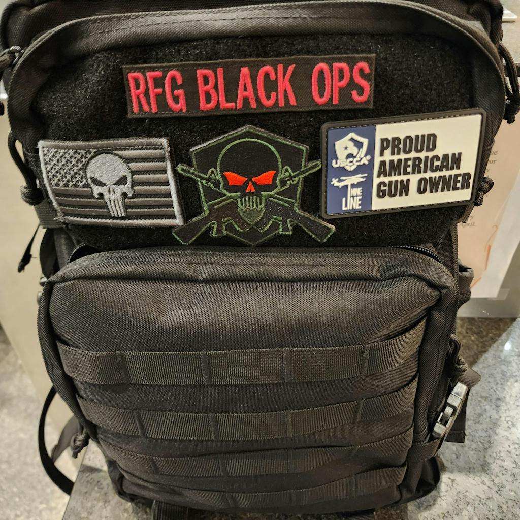 USCCA - PVC Patch, Proud American Gun Owner – Nine Line Apparel