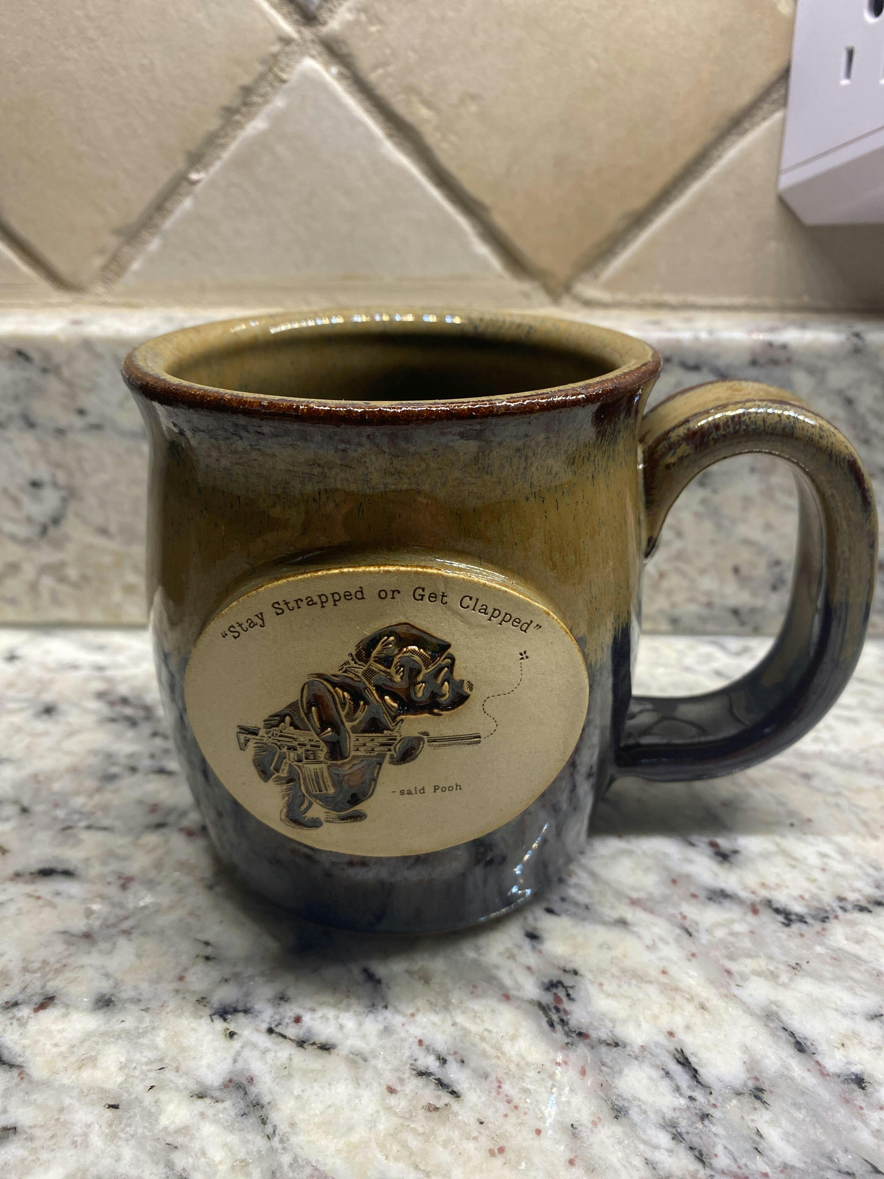Ceramic Pooh Bear Mug Nine Line Apparel