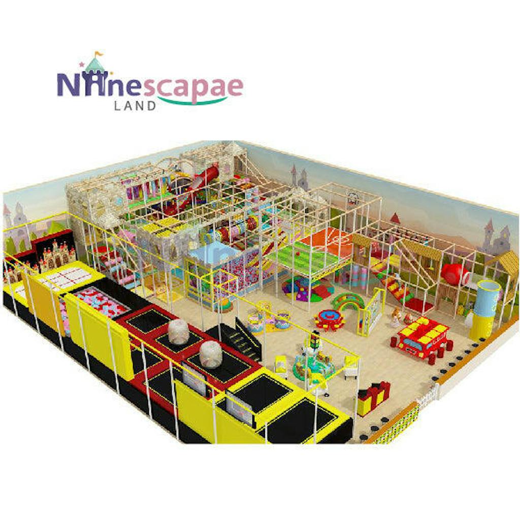 Aire de jeux intérieure pour enfants – NinescapeLand