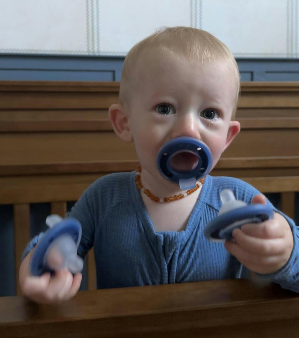 Ninni Pacifier- Blueberry 4 Pack Pacifier Like a Breast – Ninni Co