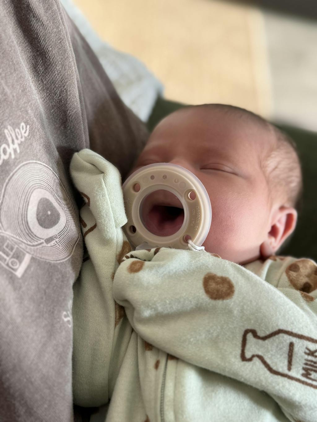 Ninni Pacifier- SOatmeal 4 Pack Pacifier Like a Breast – Ninni Co