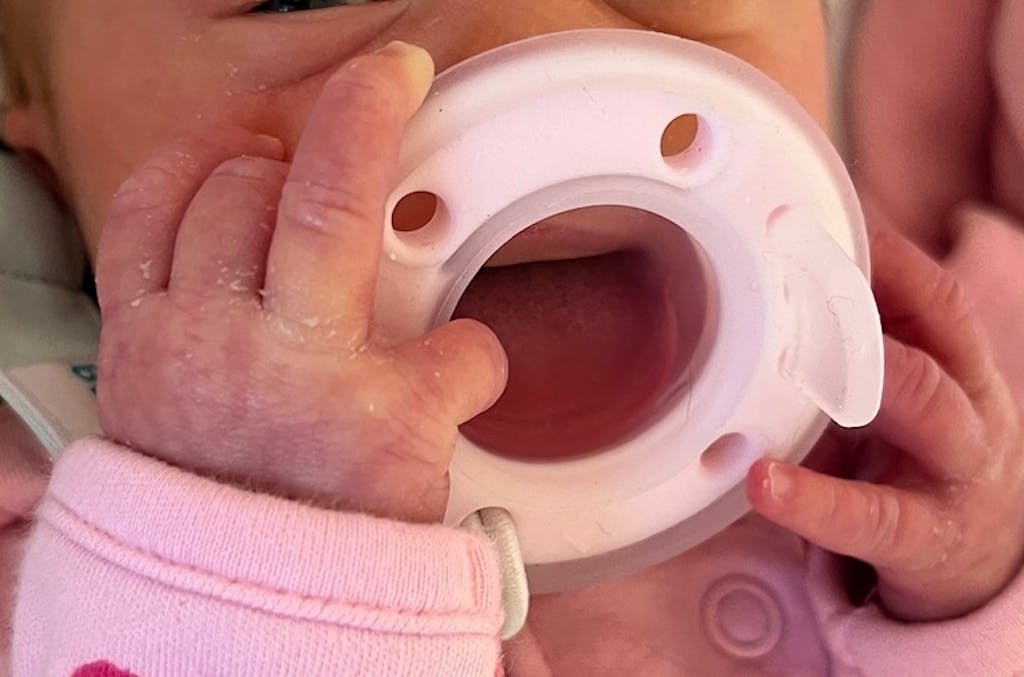 Ninni Pacifier- Oatmeal 1 Pack Breastlike Pacifier – Ninni Co