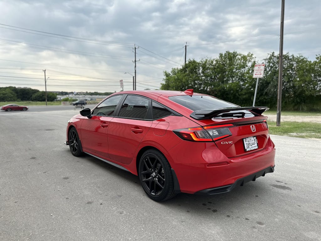 NINTE Rear Spoiler Rear Wing For 2022-2025 11th Gen Honda Civic ...