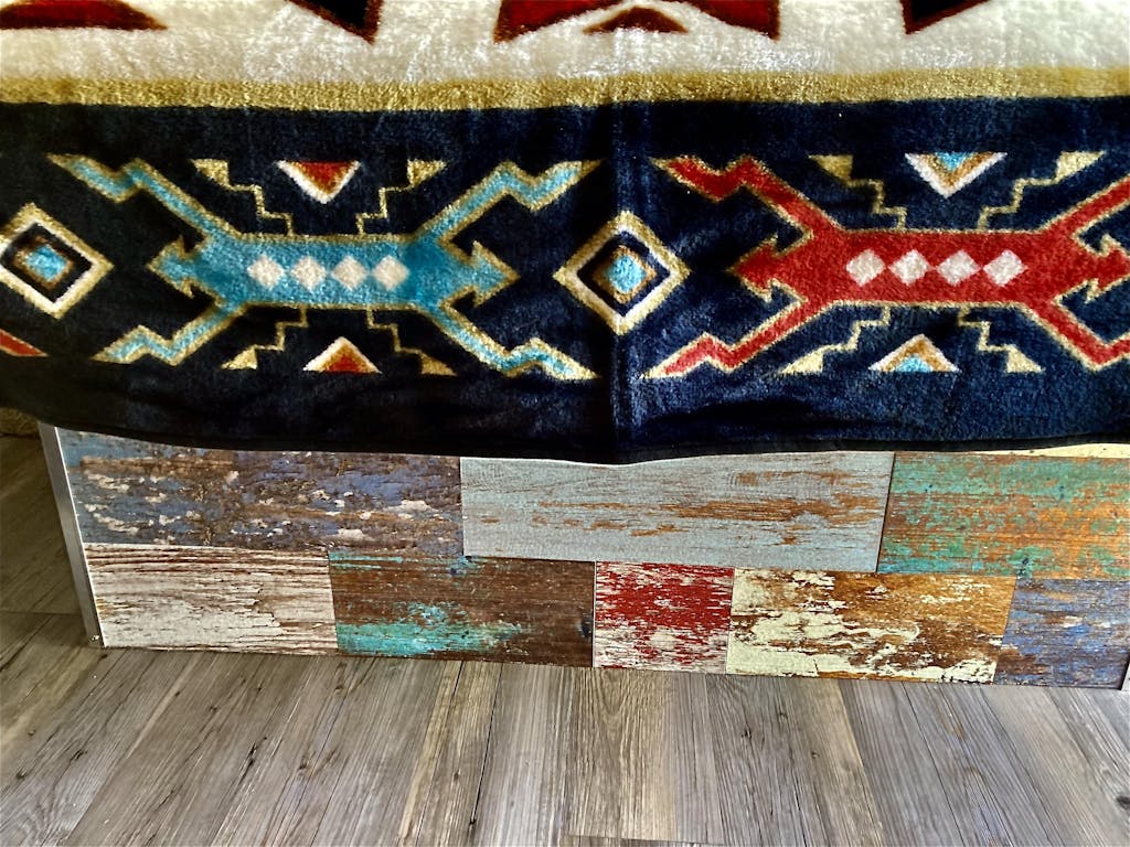 Multi-Colored Distressed Wood Wall Planks | Ninth & Vine