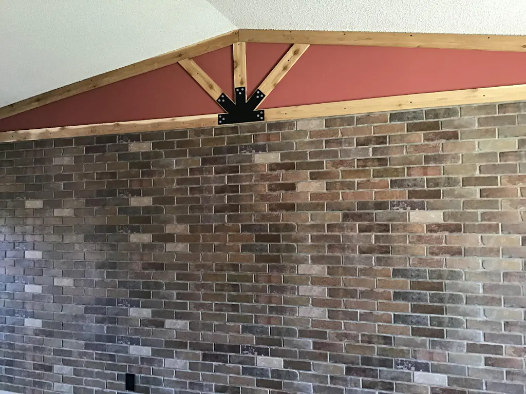 Faux Brownstone Brick Panels | Ninth & Vine