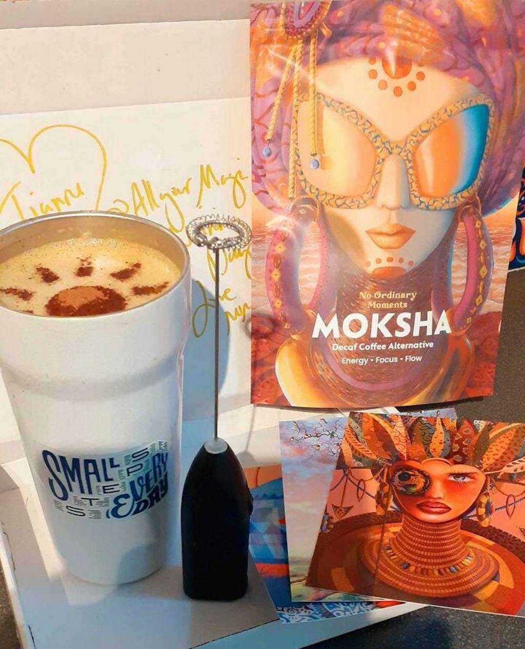 Moksha - Mushroom Coffee Alternative with Lion's Mane – No Ordinary ...