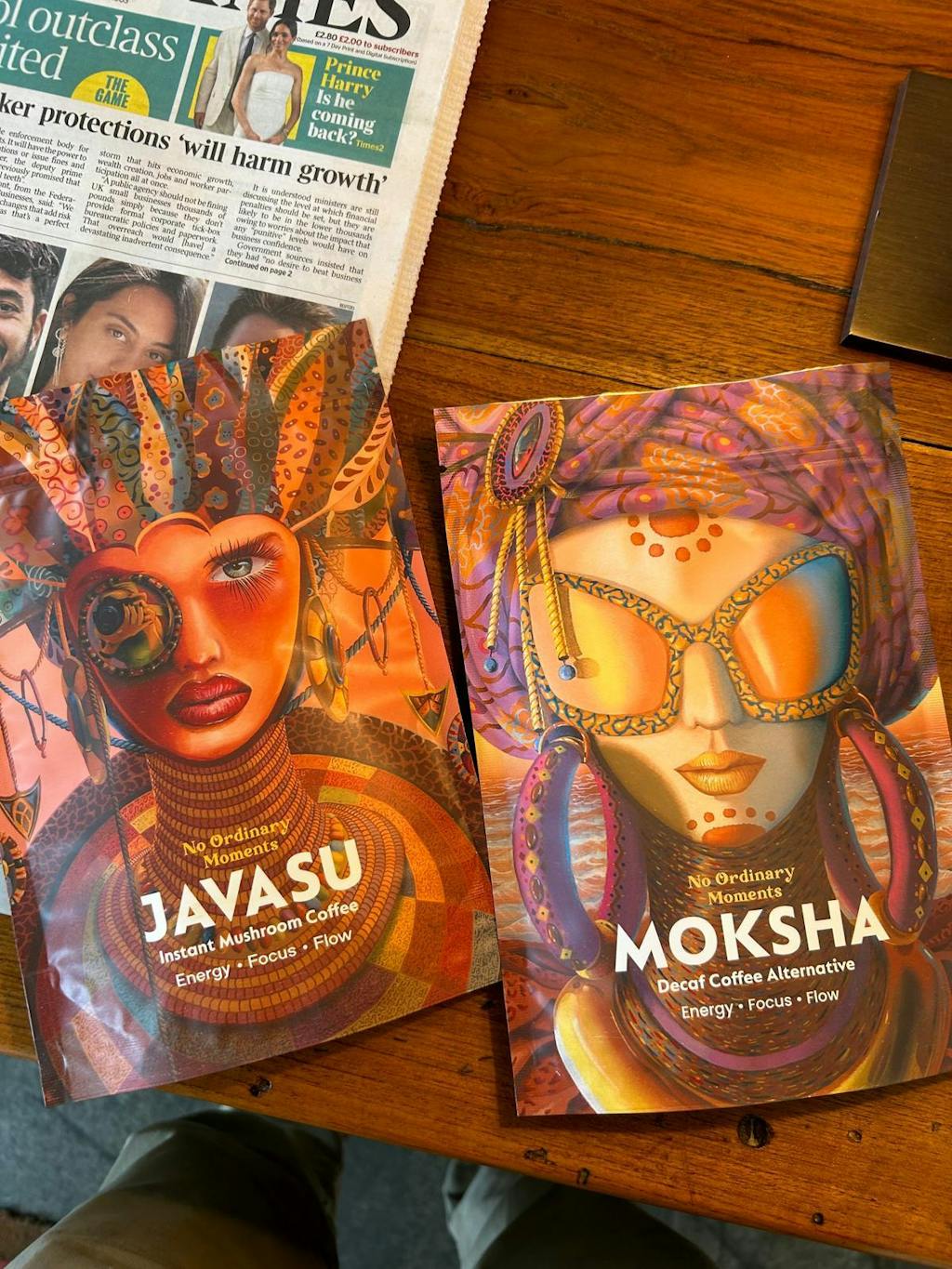 Moksha - Mushroom Coffee Alternative with Lion's Mane – No Ordinary ...