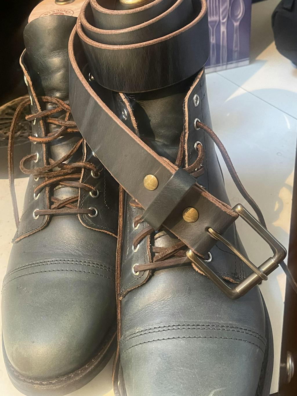 American Made Leather Belts by Noble Buffalo