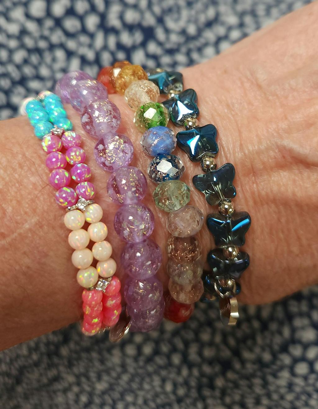 Mosaic Crystal | Firefly Glass Diamonds Bracelet – NOGU United States