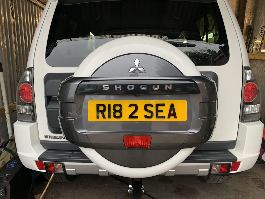 Make a Statement with Our Exclusive Ghost Number Plates - Order Now