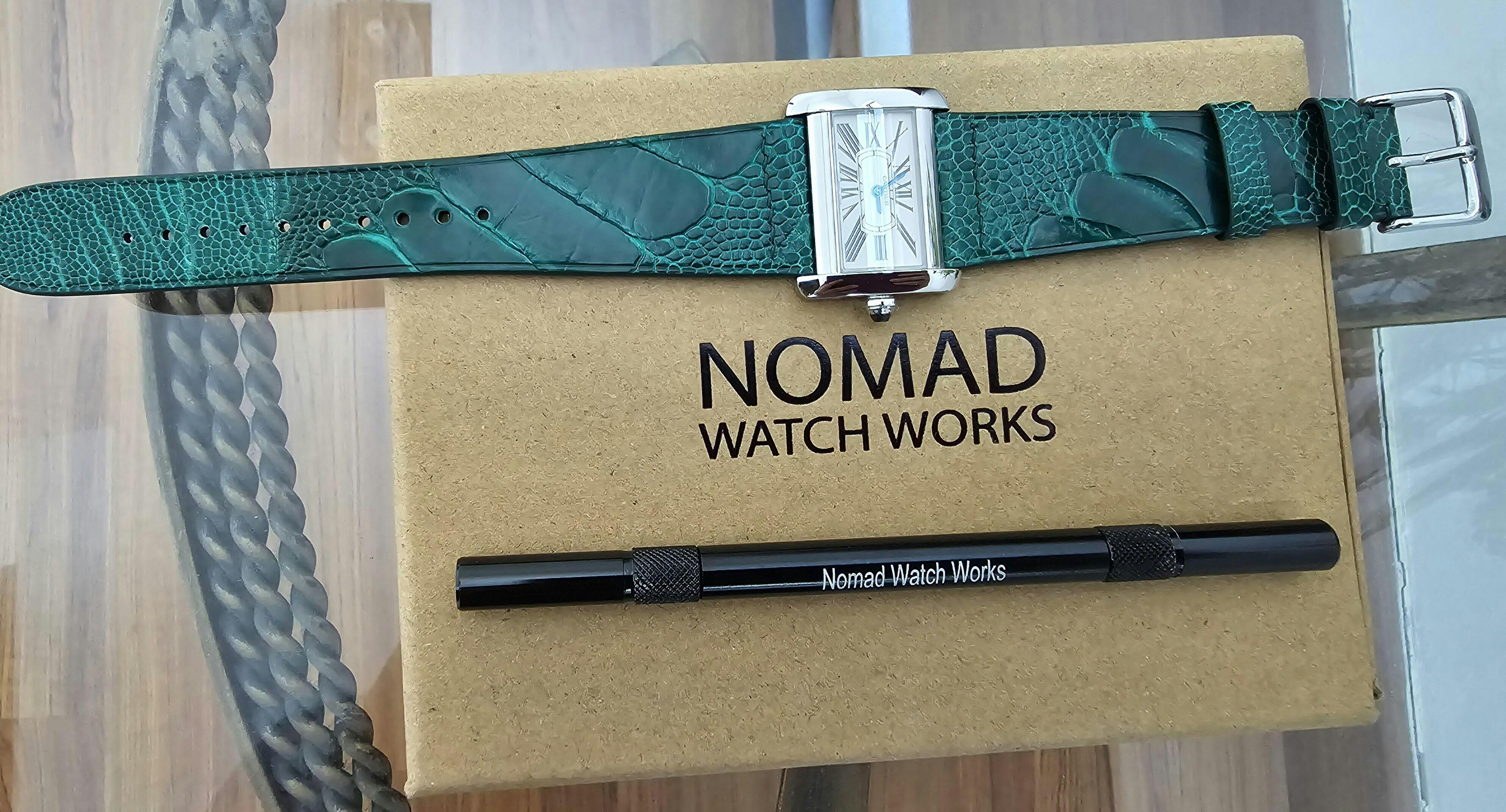 Custom Watch Strap for Cartier Tank – Nomad Watch Works SG