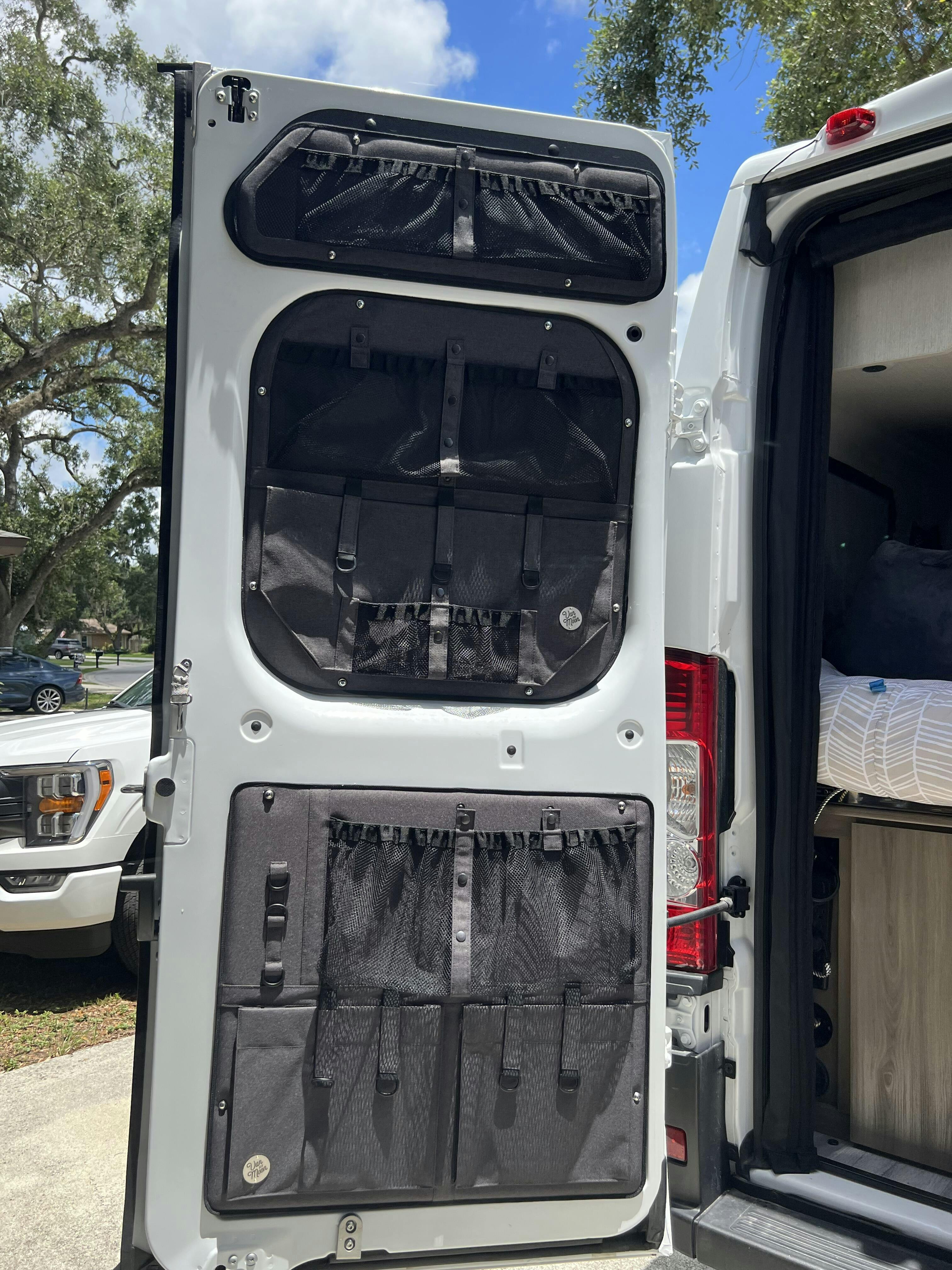 Van der Moon Rear Door Organizer for Ram Promaster Vans