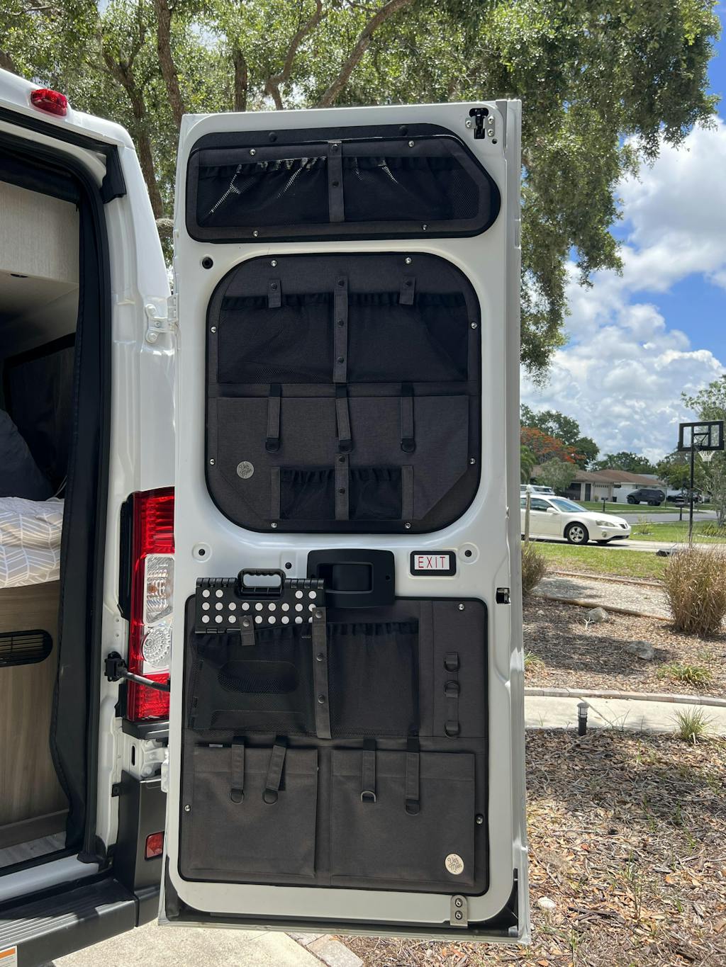 Van der Moon Rear Door Organizer for Ram Promaster Vans