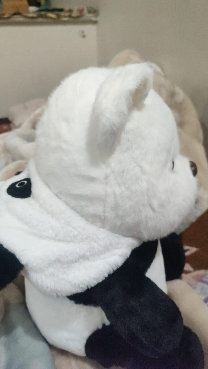 Panda Hood Plush Toy – Norfae toymi