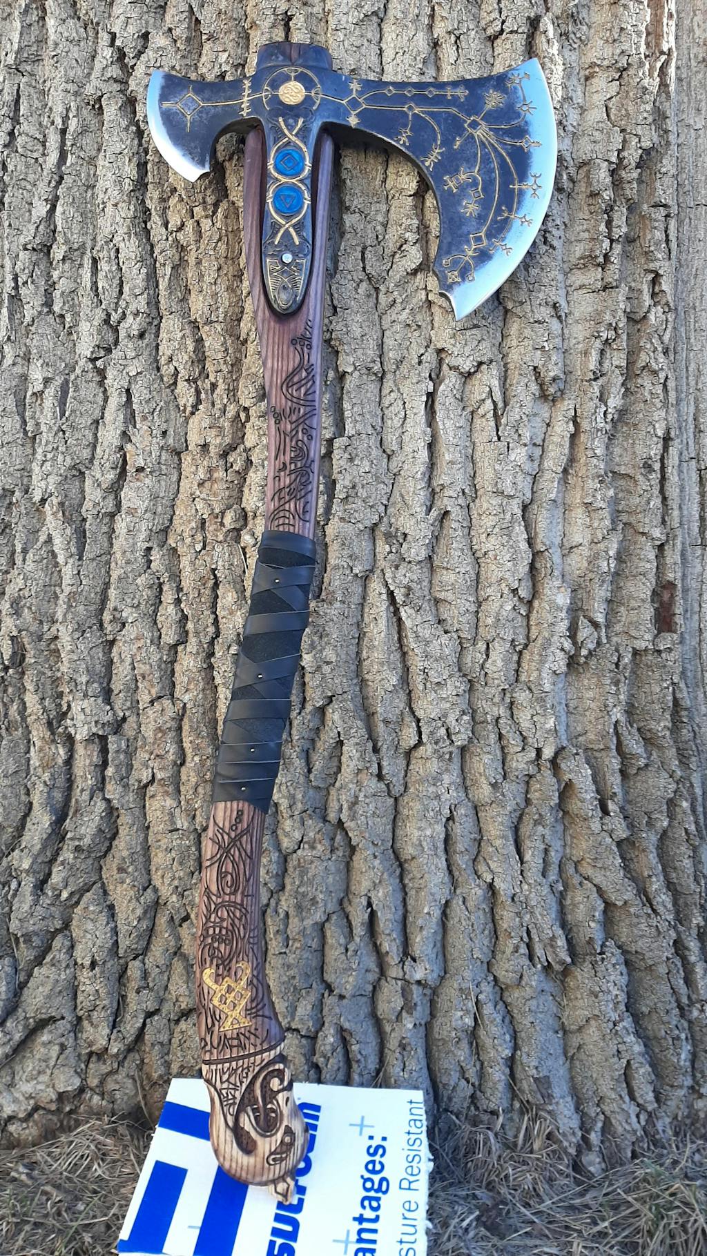 Hand Forged Ragnarok Axe - Norse Spirit