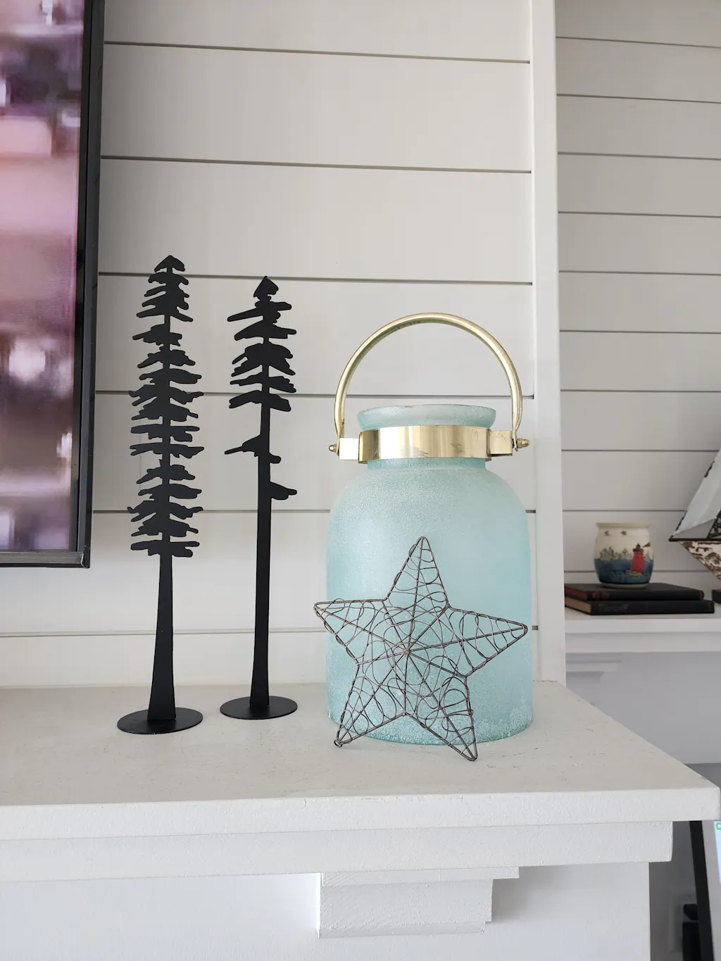 3-Pack Standing Steel Pine Trees – Northern Forge, LLC