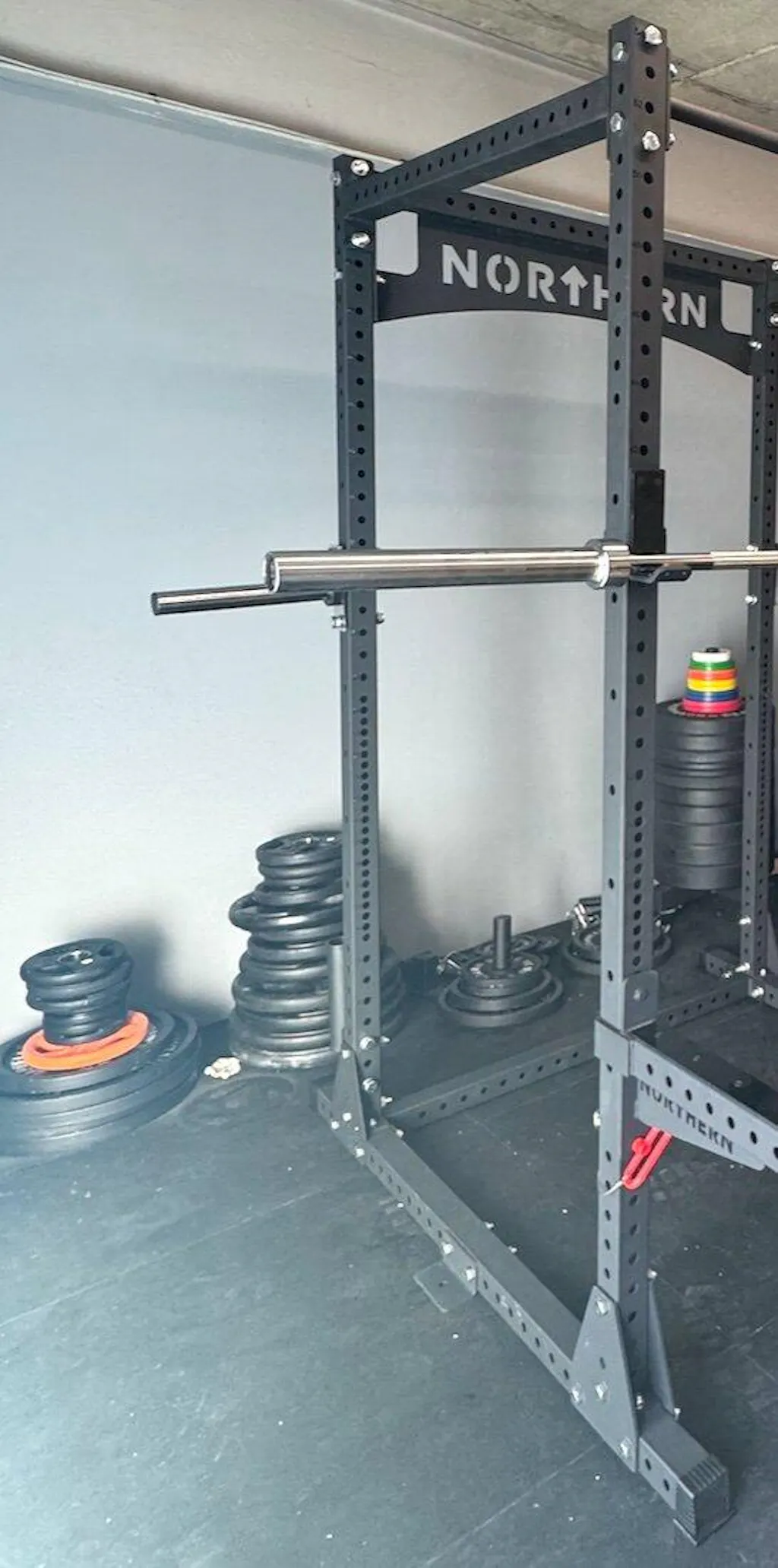Heavy Duty Half Weight Lifting Rack | Home & Commercial Gym Use ...