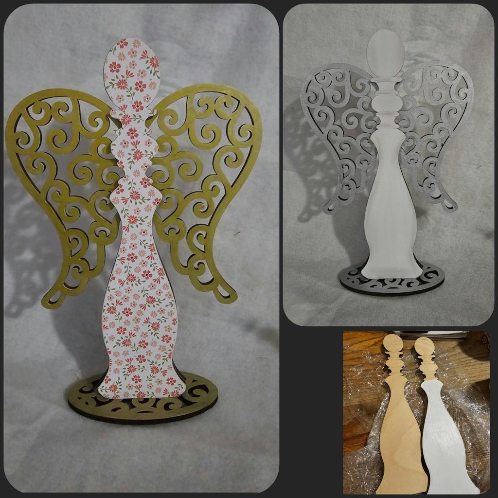 Standing Spindle Angel – Not Just Frames
