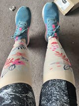 Floral Compression Socks - Not Your Grandma's