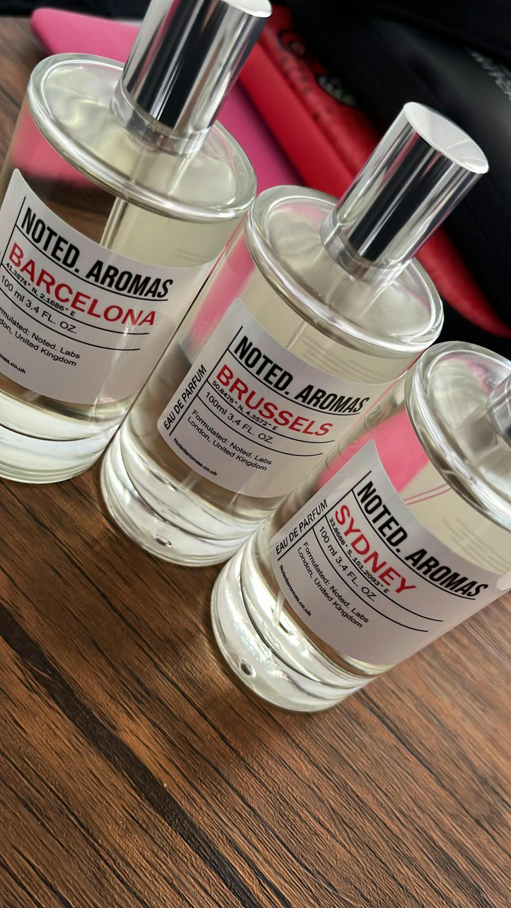 100ml x3 Bundle Male & Female – Noted Aromas