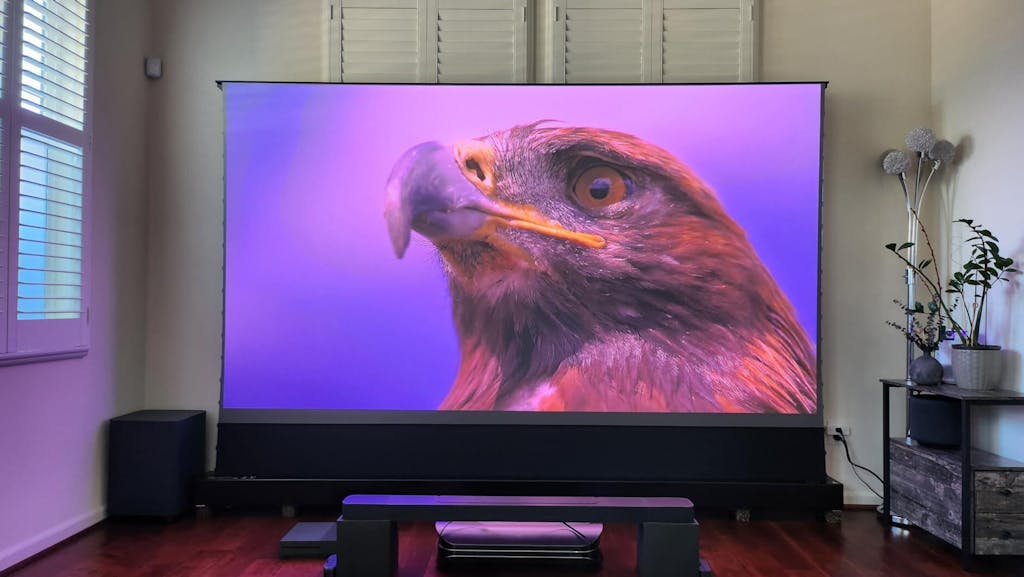 NothingProjector Black Series Motorized Floor Rising Screen For Ultra ...