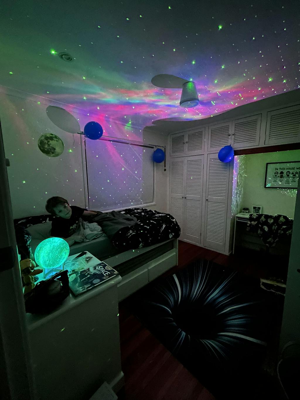 Galaxy Moon Lamp - Nova Lights