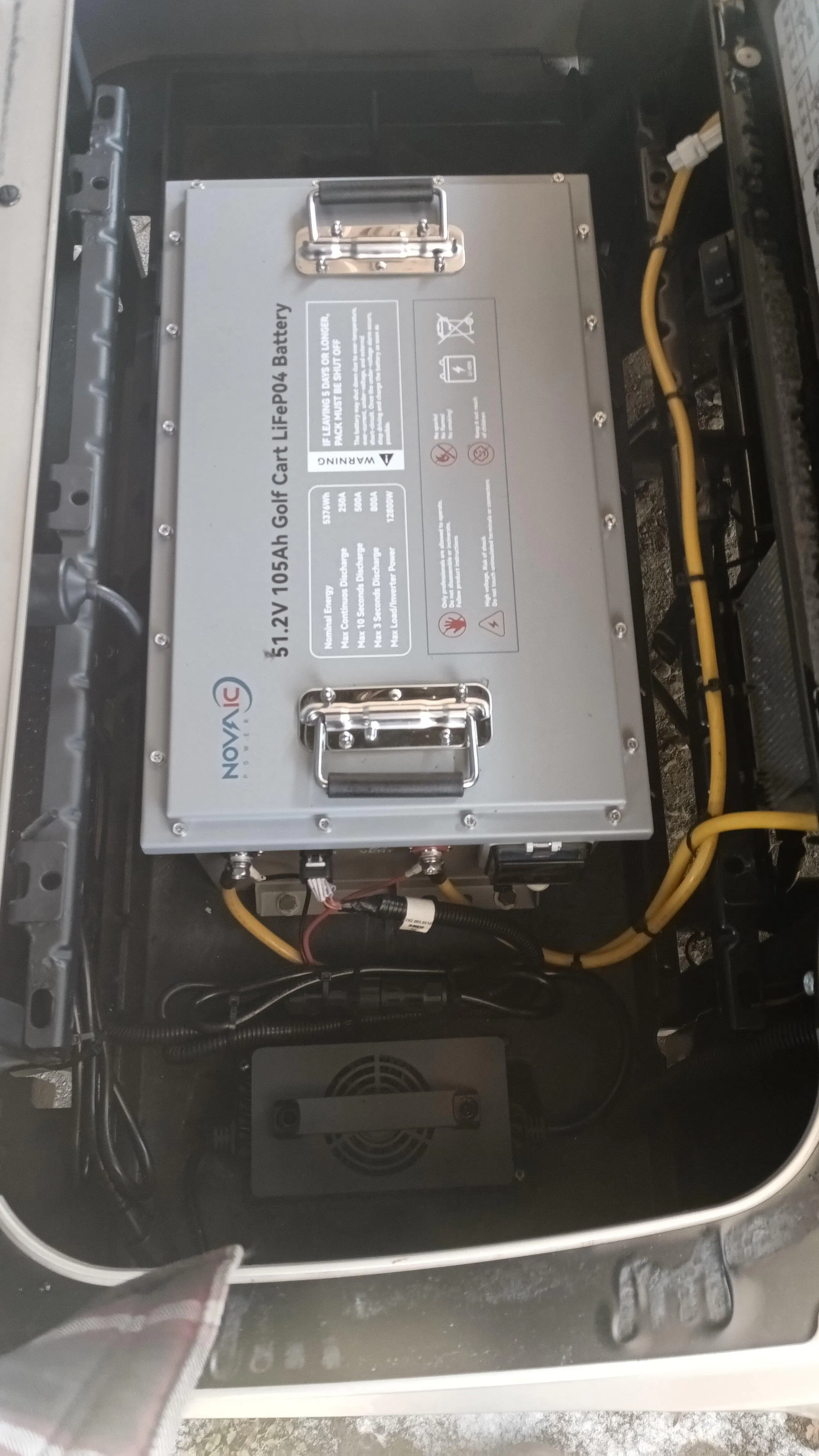 Golf Cart Lithium Battery | LiFePO4 Batteries for EZ-GO, Club Car & Ya ...